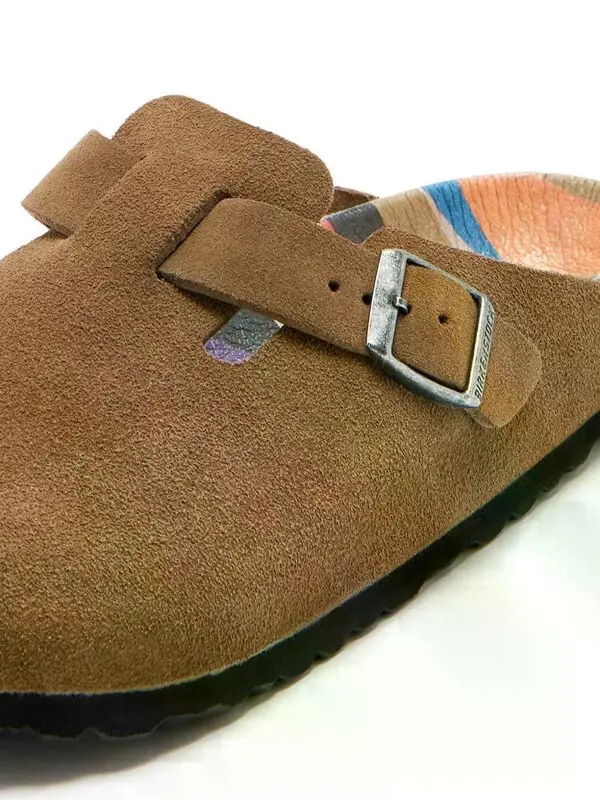 BIRKENSTOCK Boston Slippers - Brown