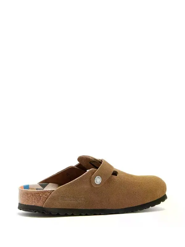 BIRKENSTOCK Boston Slippers - Brown