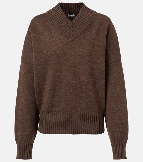 Bottega Veneta Cotton-blend Sweater - Brown