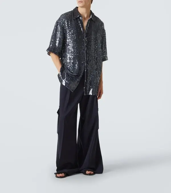 Dries Van Noten Sequined Shirt