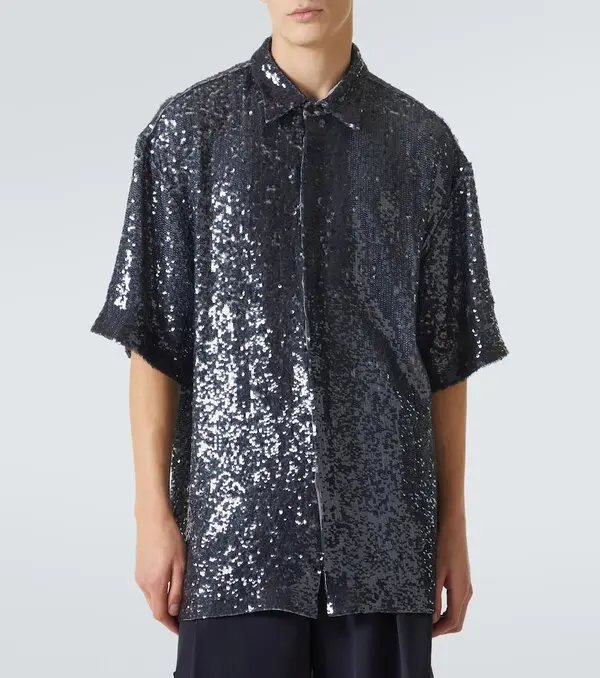 Dries Van Noten Sequined Shirt