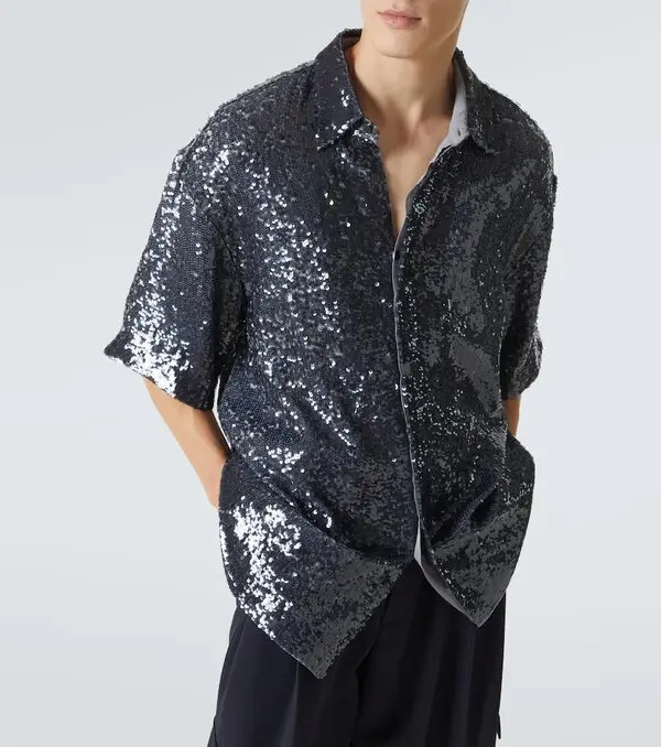 Dries Van Noten Sequined Shirt