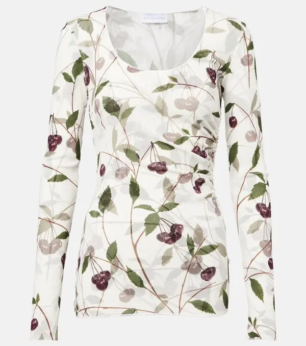 Stella McCartney Jersey Top - White