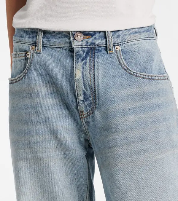 Balenciaga Baggy Wide-leg Jeans