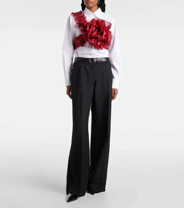 Noir Kei Ninomiya Ruffled Top