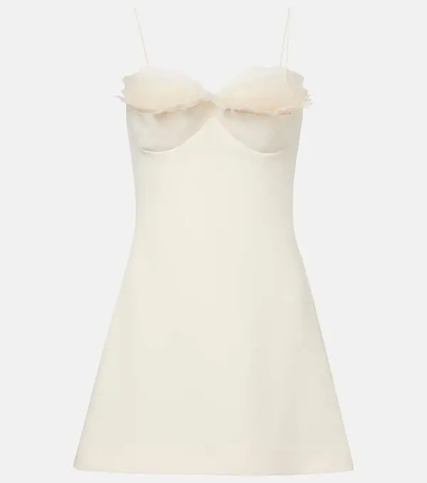 David Koma Ruffled Mini Dress