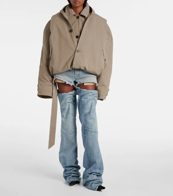 Balenciaga Flex 90 Denim Pantaboots