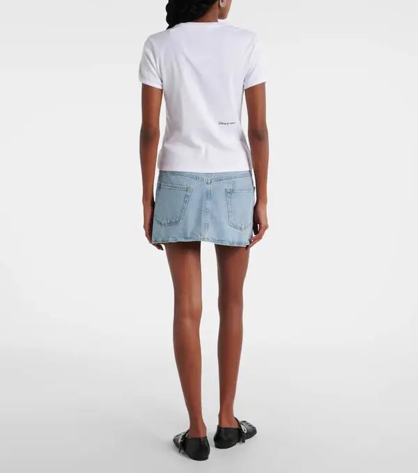 Coperni X Disney Princess Cotton Jersey T-shirt - White