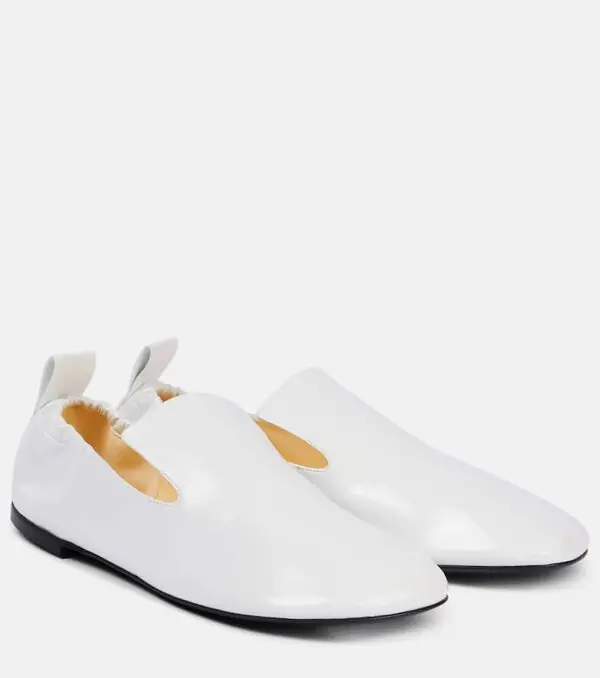 Proenza Schouler Glove Leather Loafers - White