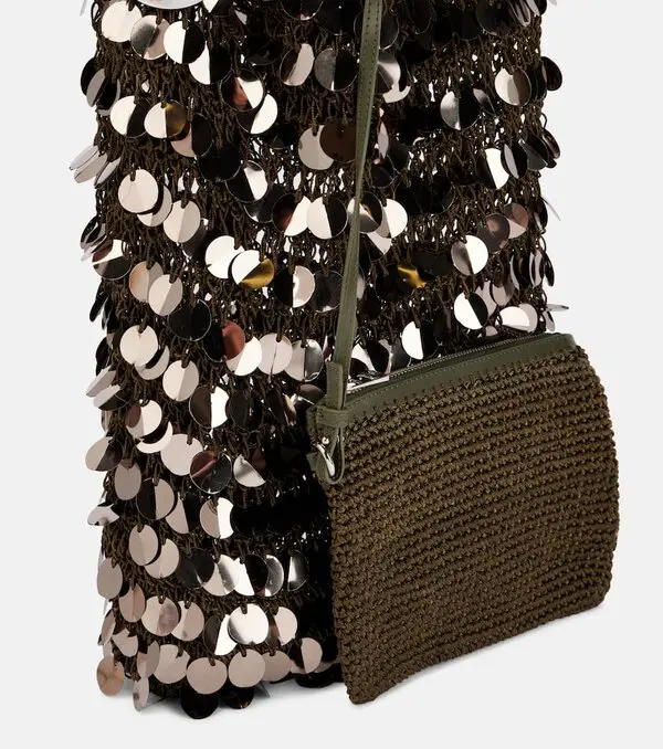 JW Anderson Sequined Mesh Tote Bag