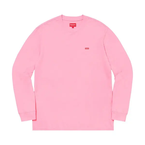 Supreme Small Box Long-sleeve Tee - Pink