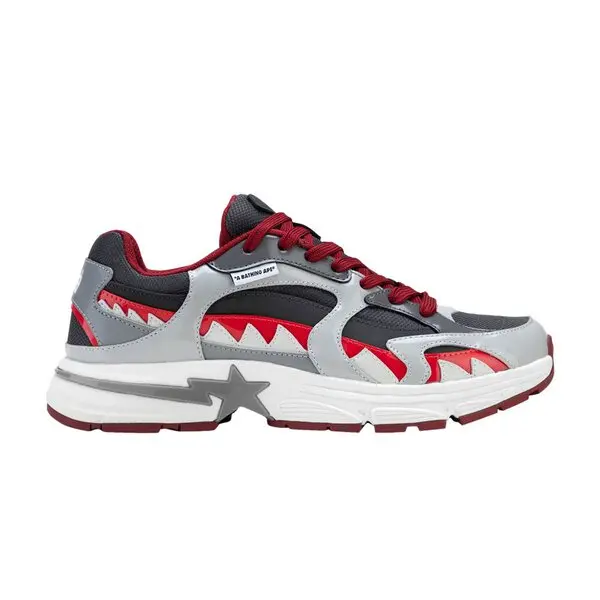 A BATHING APE Shark Sta #3 M2 Sneakers - Grey