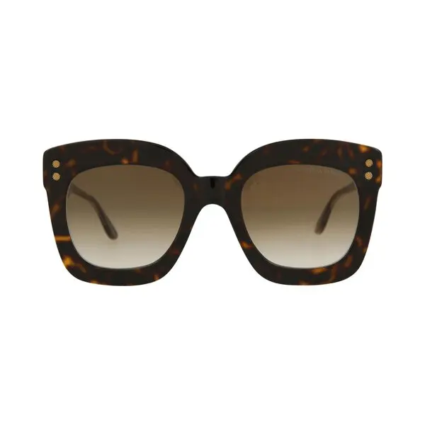 Bottega Veneta Square Sunglasses - Brown
