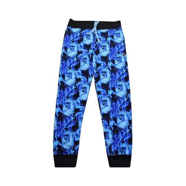 A BATHING APE Flame Slim Sweatpants
