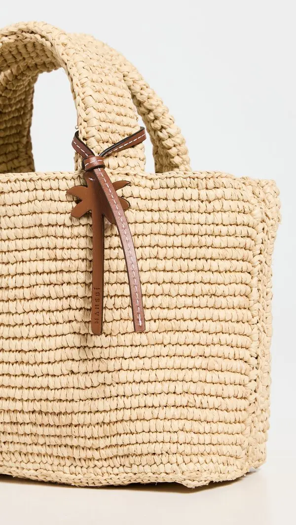 Manebí Sunset Mini Raffia Bag