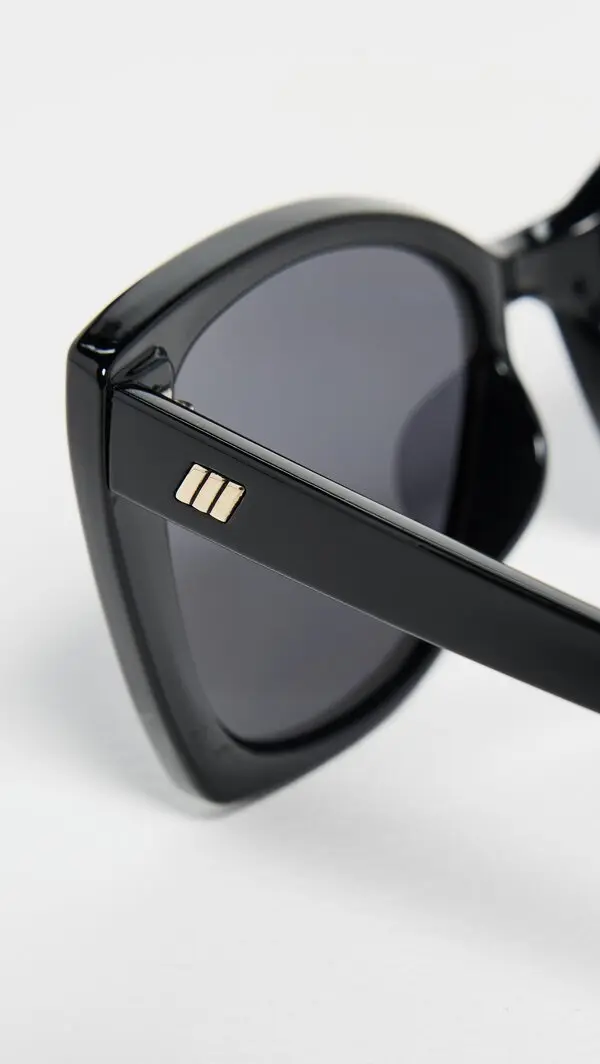Le Specs Incantation Sunglasses - Black