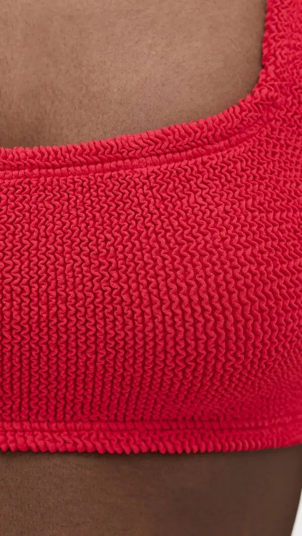 Hunza G Patricia Bikini Set - Red