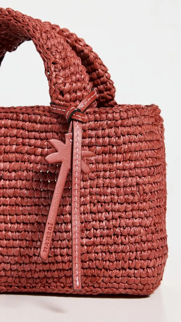 Manebí Micro Raffia Bag