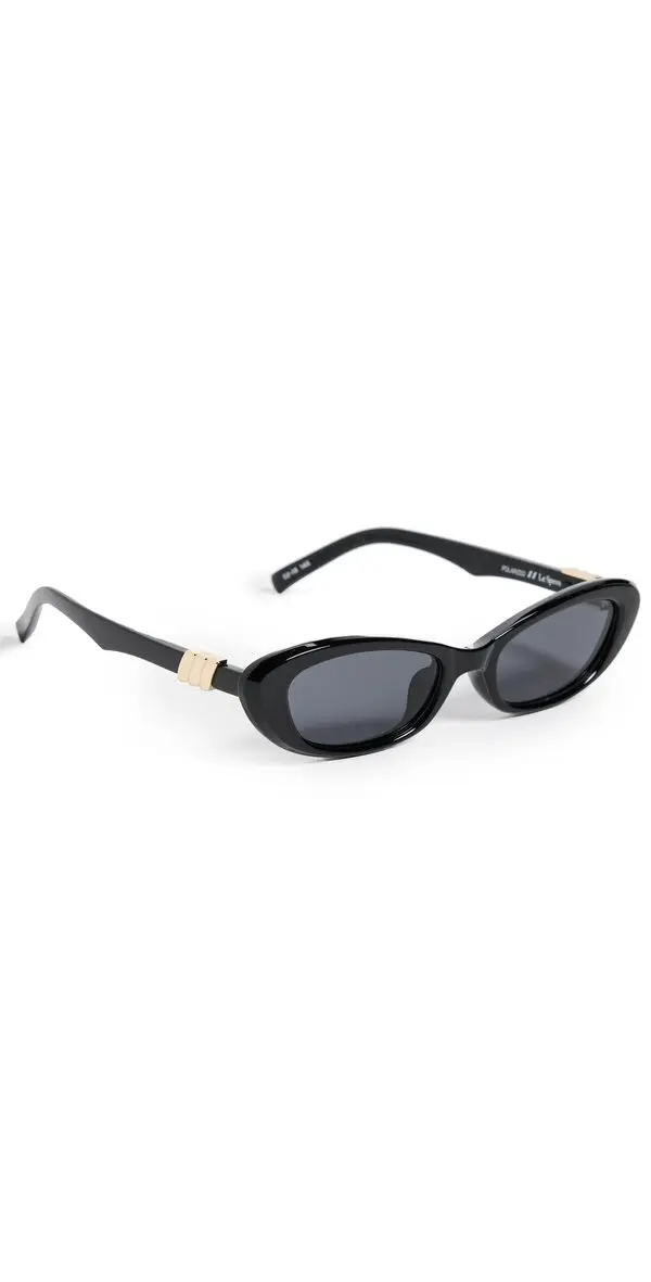 Le Specs The Whisperer Cat Eye Sunglasses - Black