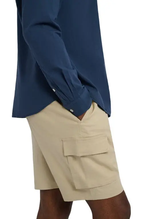 Onia Stretch Linen Cargo Short