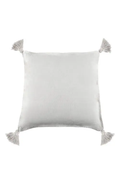 POM POM AT HOME Montauk Tassel Accent Pillow - White