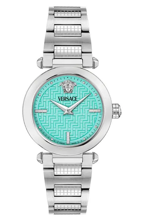 Versace Greek Bracelet Watch - Stainless Steel