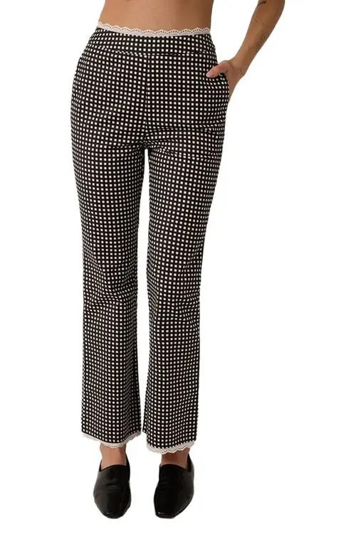 WeWoreWhat Cropped Straight Pant