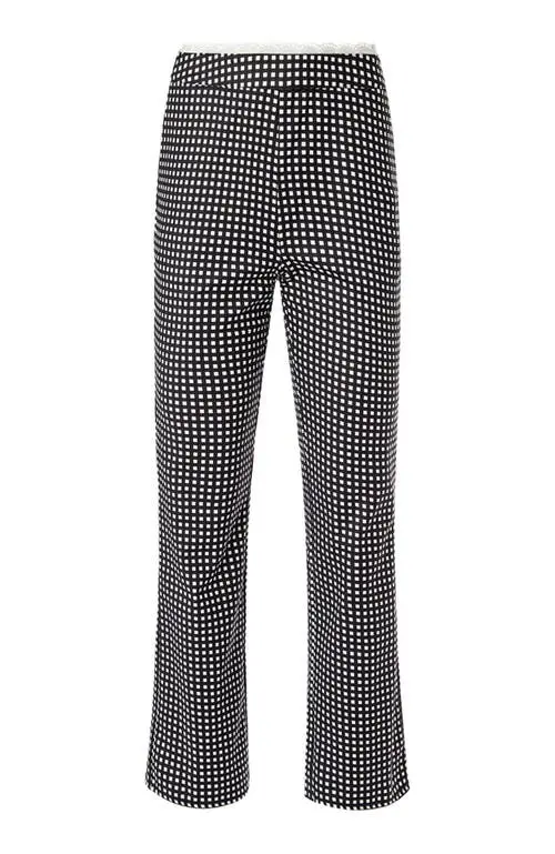 WeWoreWhat Cropped Straight Pant