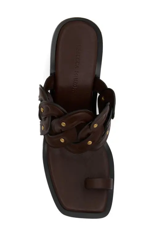 Rebecca Minkoff Studded Toe Loop Sandal
