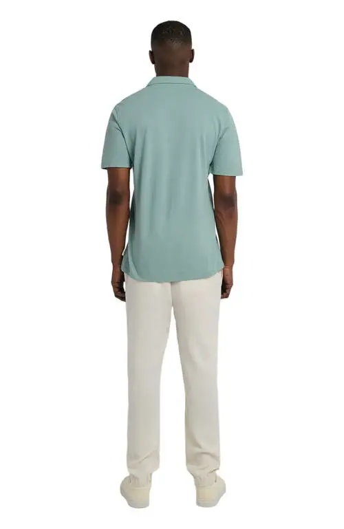 Onia Button Front Elastic Linen Pant