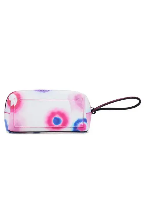 Desigual Faux Leather Wristlet - Fuchsia