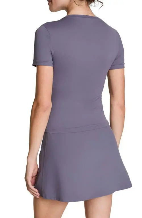 Spanx Bare Naked Fitted T-shirt - Orchid Ash