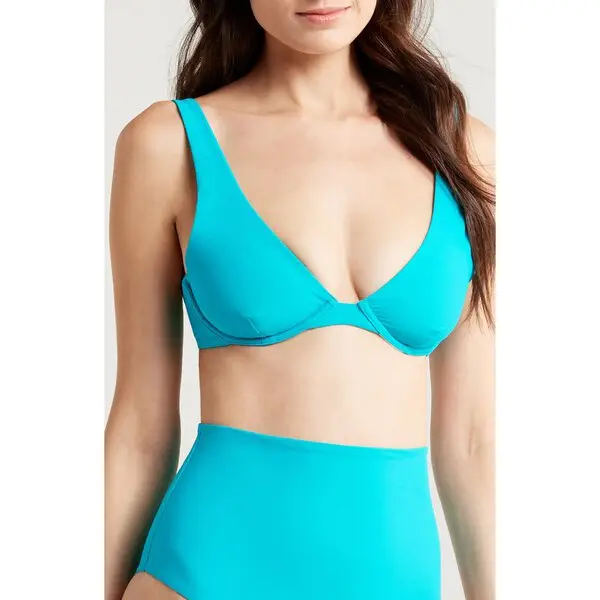 Bondi Born Gracie Underwire Bikini Top - Caribbean