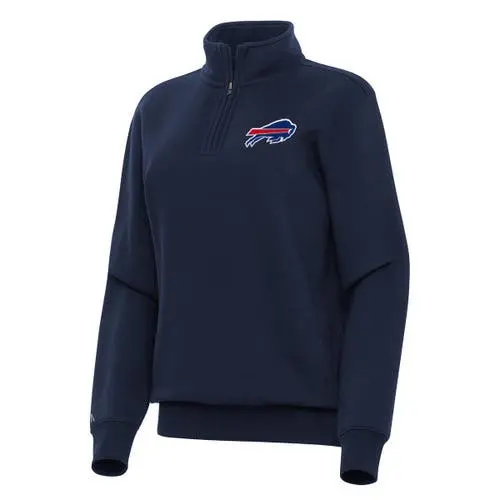 ANTIGUA Buffalo Bills Victory Quarter-zip Top - Navy