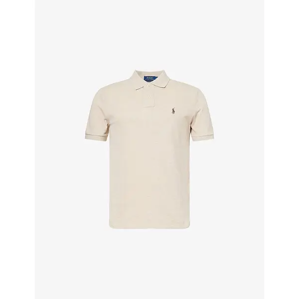 Polo Ralph Lauren Regular-fit Cotton-piqué Polo Shirt - Expedition Heather