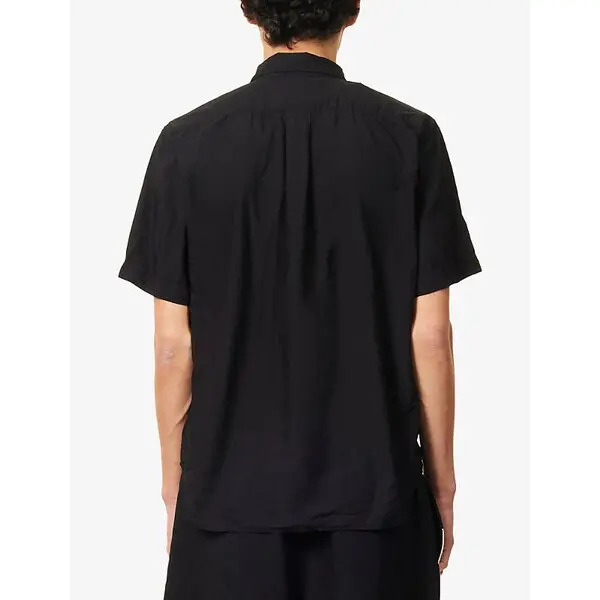 Comme Des Garçons Patchwork Short-sleeve Woven Shirt