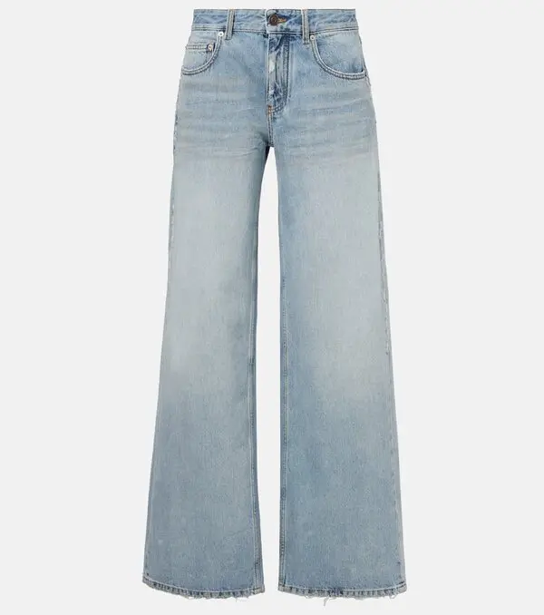 Balenciaga Wide-leg Baggy Jeans