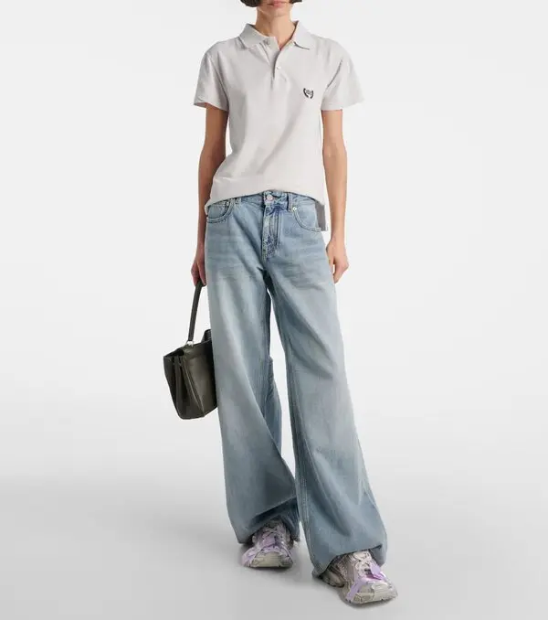 Balenciaga Wide-leg Baggy Jeans