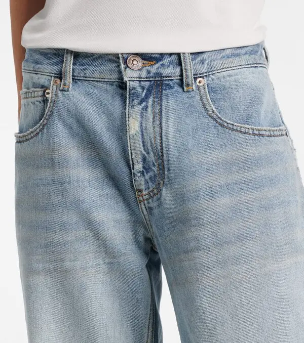 Balenciaga Wide-leg Baggy Jeans