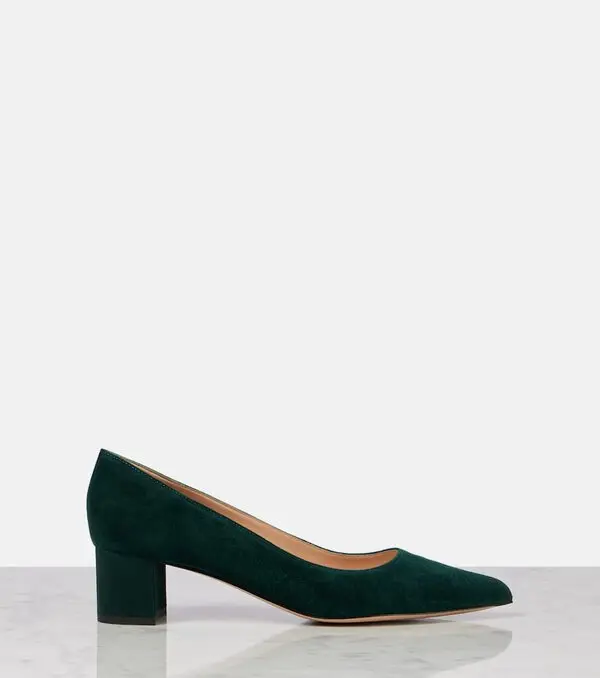 GIANVITO ROSSI Piper 45 Suede Pumps