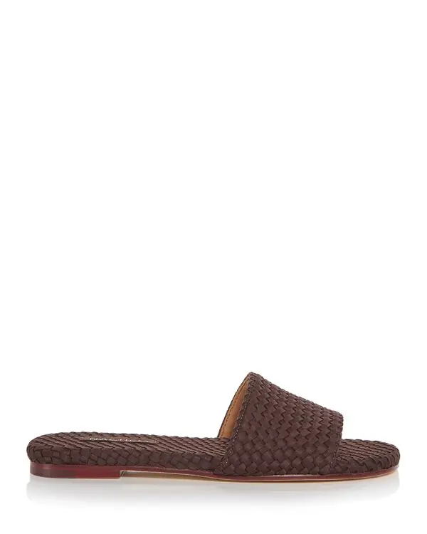 NAGHEDI St. Barths Slide Sandals - Brown