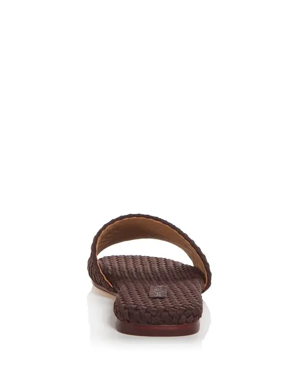 NAGHEDI St. Barths Slide Sandals - Brown