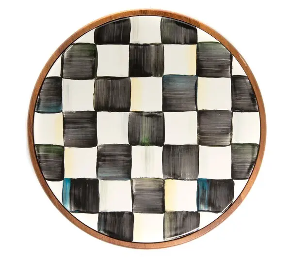 MACKENZIE-CHILDS Check Large Trivet - One-color