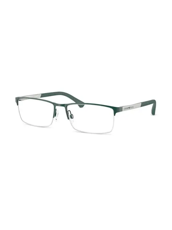 Emporio Armani Rectangle Frame Glasses