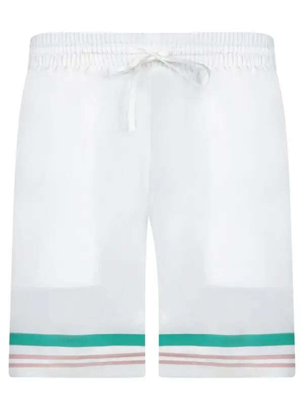 Casablanca Bermuda Shorts - White