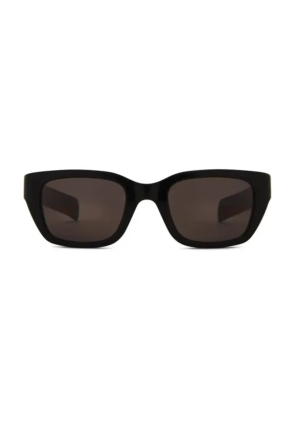 Bottega Veneta Acetate Sunglasses - Black & Grey