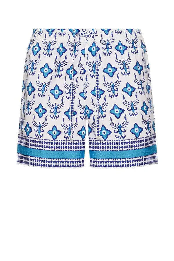 HARAGO Block Printed Shorts