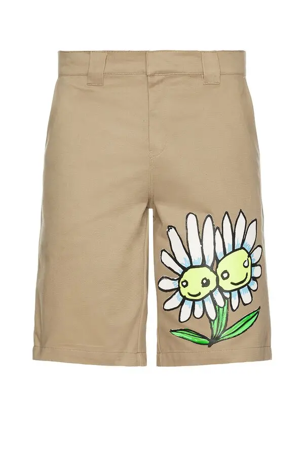 SKY HIGH FARM WORKWEAR Daisy Work Shorts - Sand