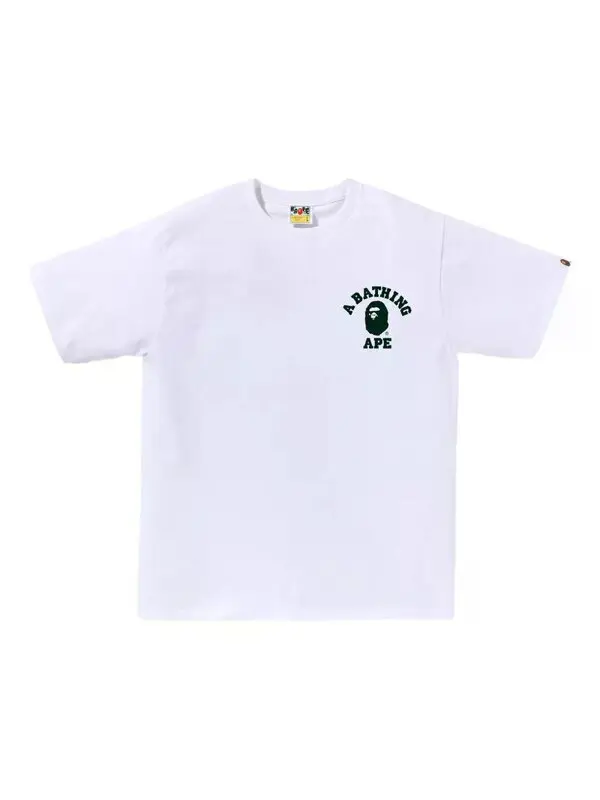 A BATHING APE Abc Camo Graphic-print T-shirt - White
