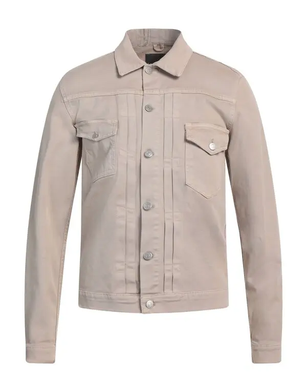 LIU •JO MAN Gabardine Jacket - Beige